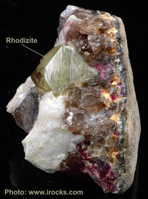 Rhodizite / Londonite